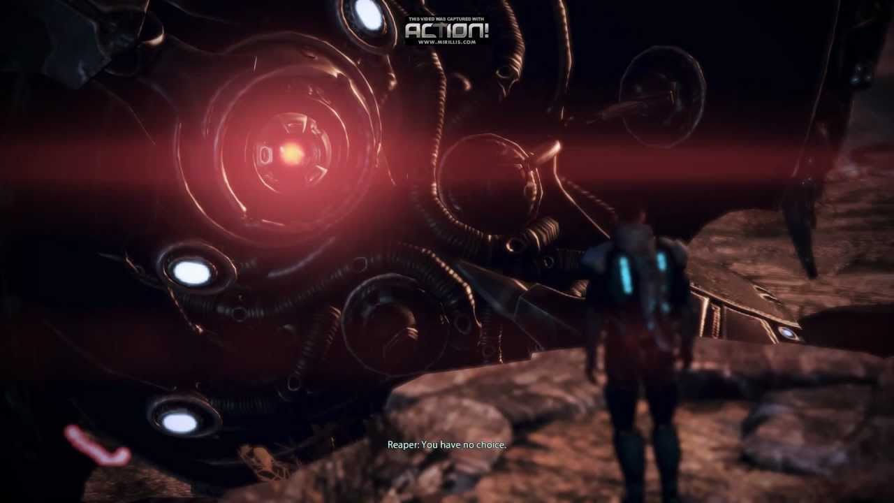 Mass Effect 3: Rannoch Reaper Defeated (Renegade) - YouTube