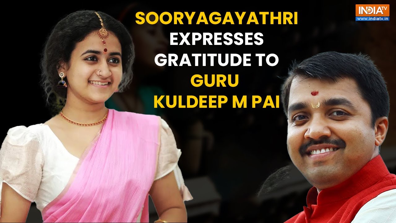 Sooryagayathri thanks guru Kuldeep M Pai after PM shares her Ram Bhajan video | Exclusive ...