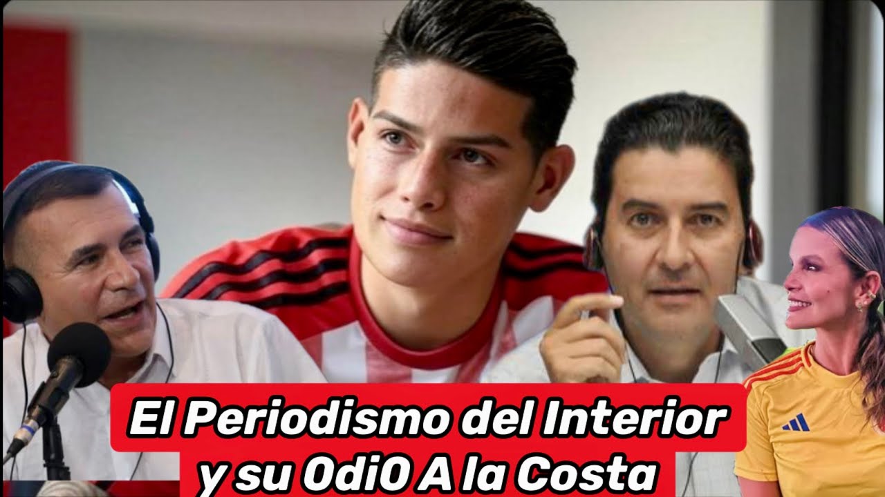James ojalá llegue al junior porque el periodismo del interior solo le ...
