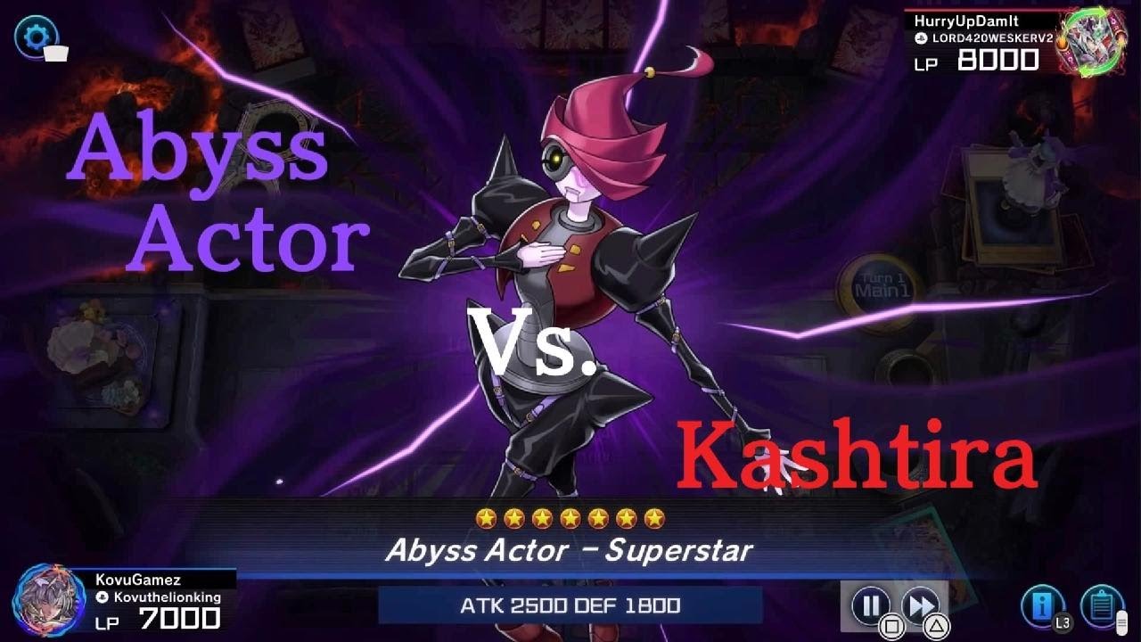 Yu-Gi-Oh! Master Duel- Abyss Actor Vs Kashtira - YouTube