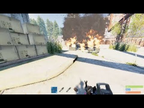 Rust Console Destroying Bradley - YouTube