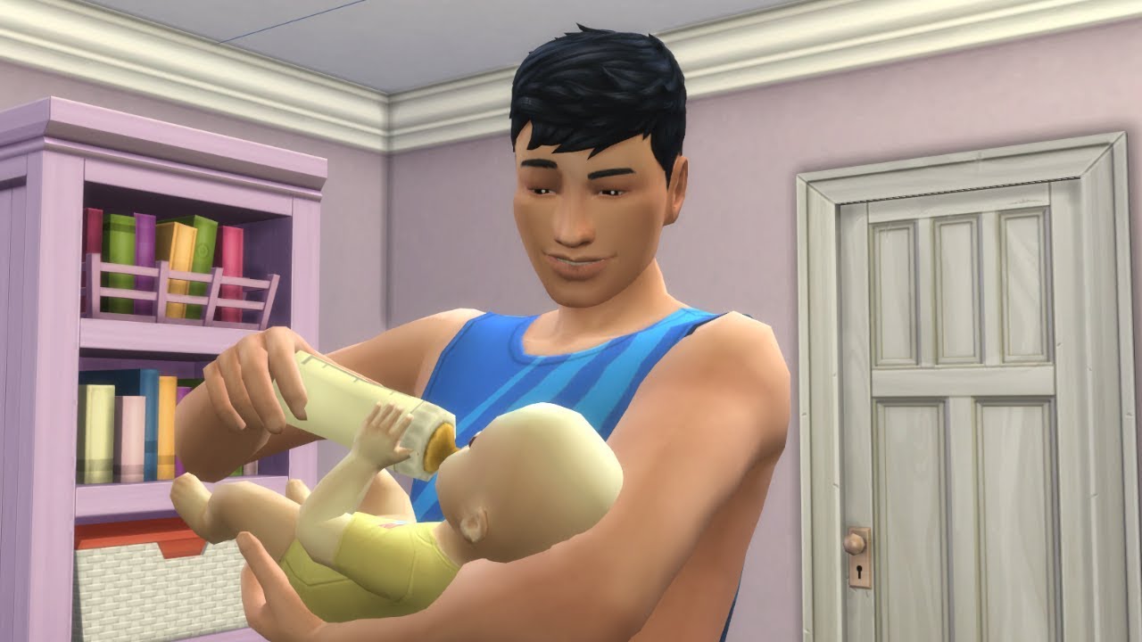BECOMING A DAD // THE SIMS 4: ASPIRATIONS CHALLENGE PART 93 - YouTube