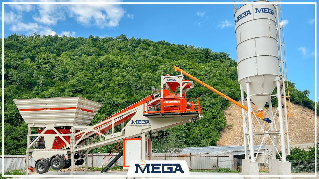 🚧 MEGA Mobile Concrete Batching Plants | Quick Installation, High ...