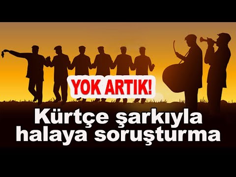Kürtçe şarkıyla halaya soruşturma