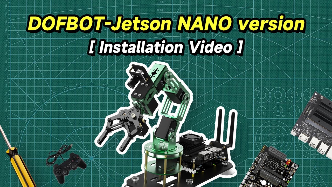 DOFBOT-Jetson Installation Video - YouTube