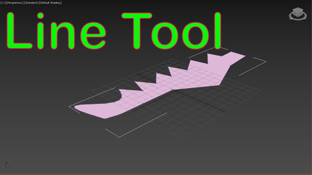 What is Line Tool in 3ds Max and how it Work - YouTube