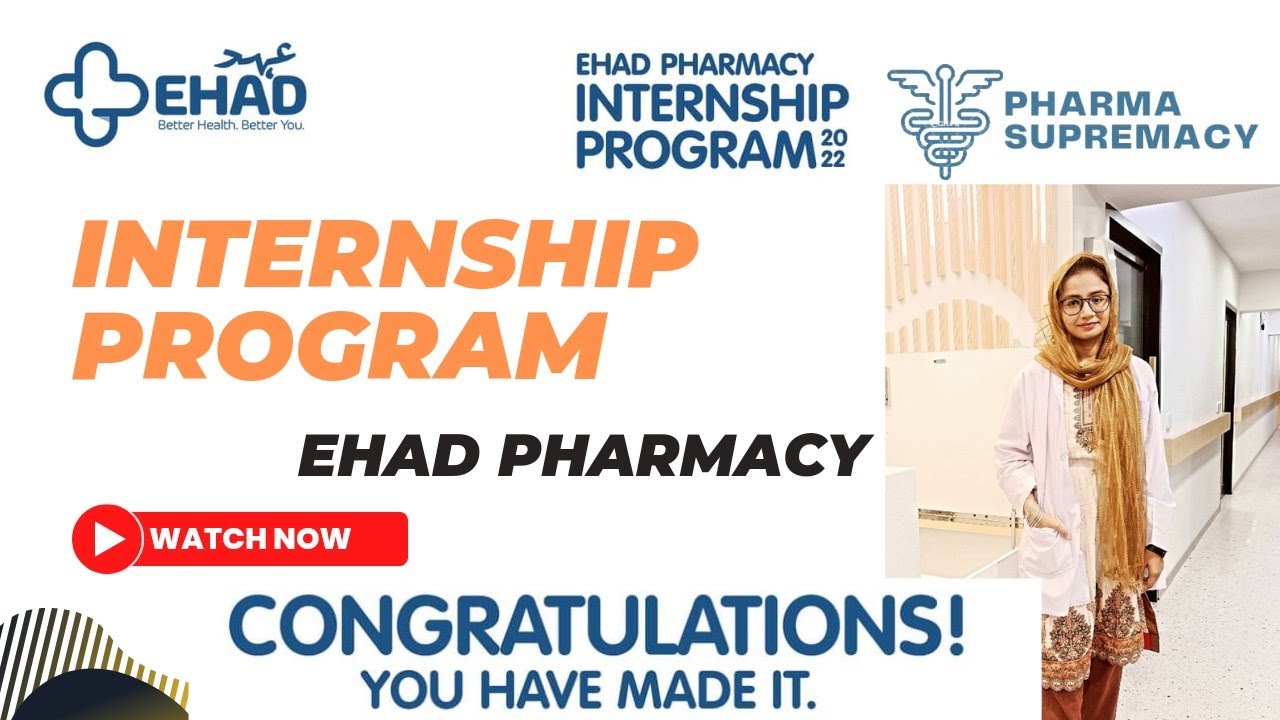 Internship Program at Ehad pharmacy 2022 - YouTube