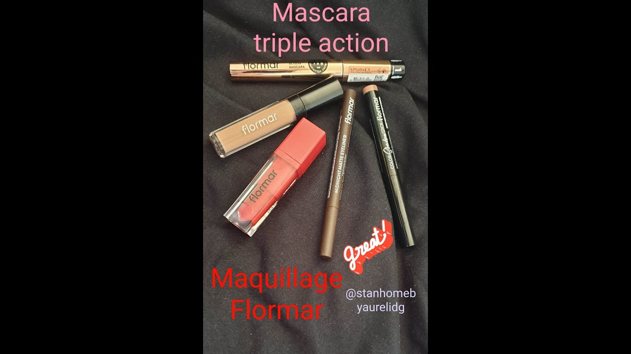 Mascara triple action - FLORMAR - YouTube