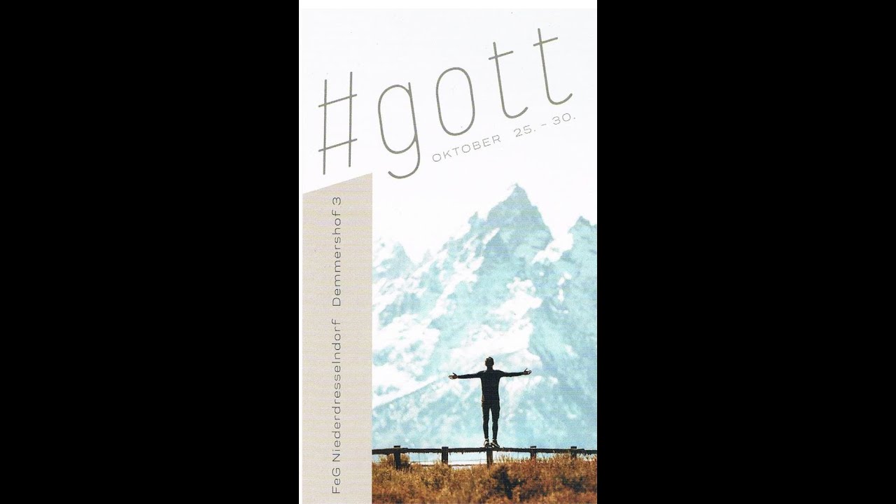 Impulsabend #gottruftmich mit Jan-Peter Graap am 25.10.22 19:30 Uhr in ...