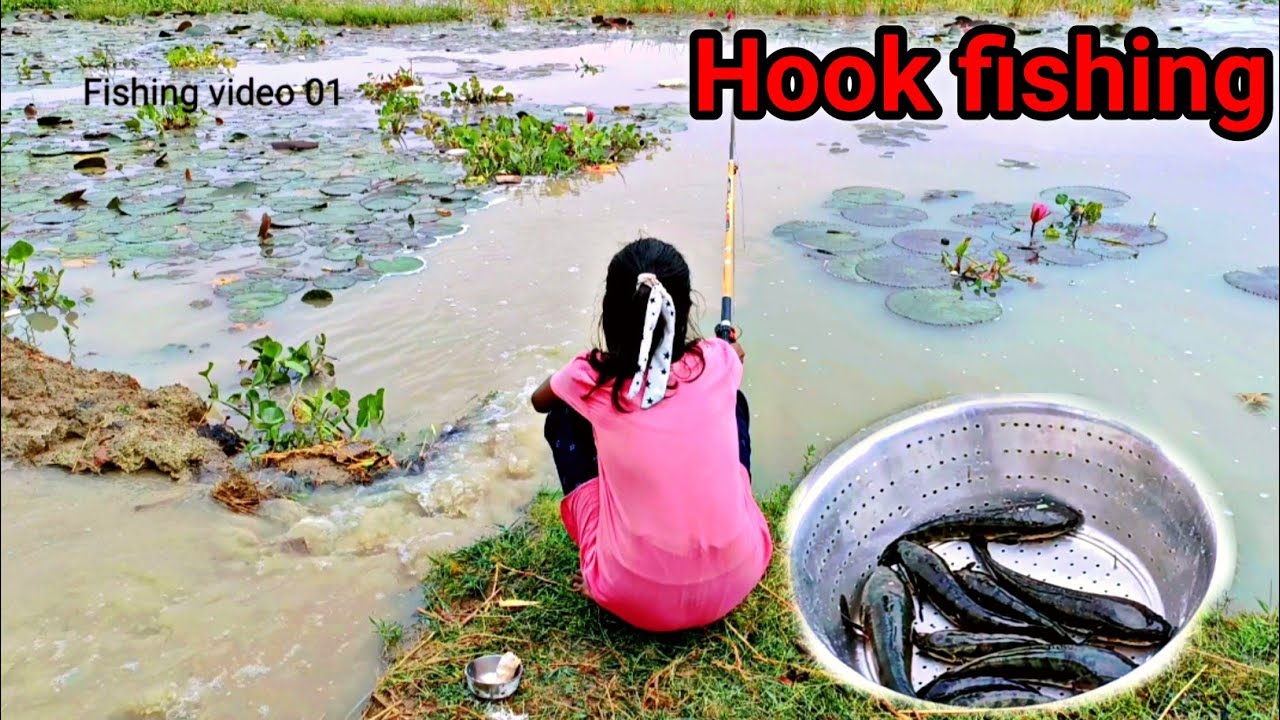 Girl hook fishing video.Indian hook fishing video. youtube fishing ...
