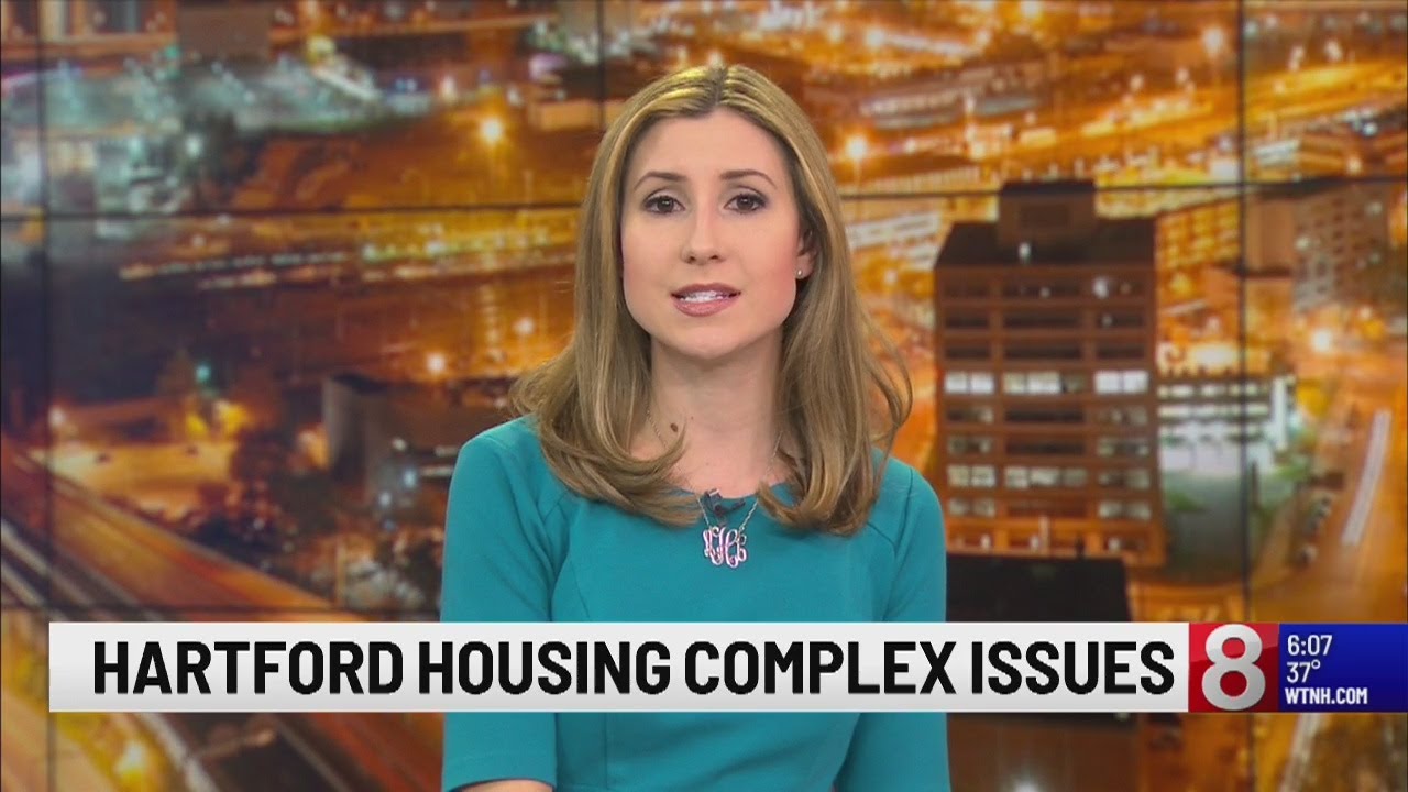 Congress members press HUD on state of Hartford complexes - YouTube