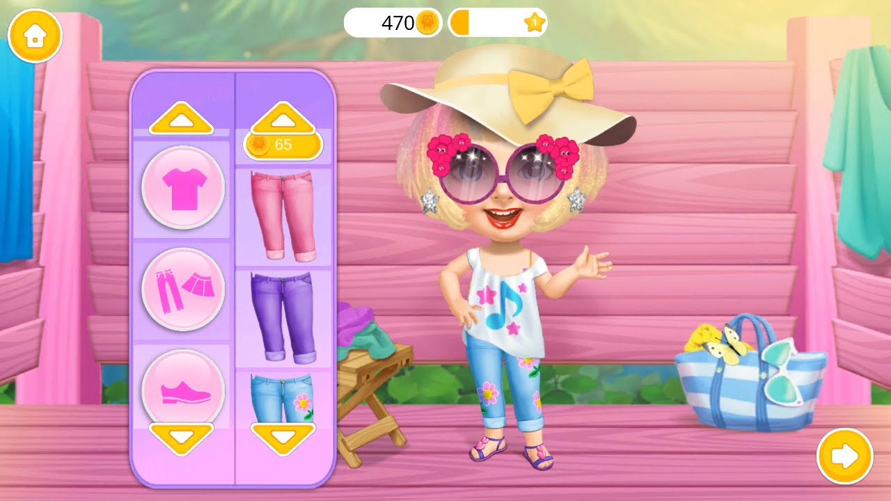 Sweet baby Girl summer Camp - Holiday fun for Kids || Kids Games Kid ...