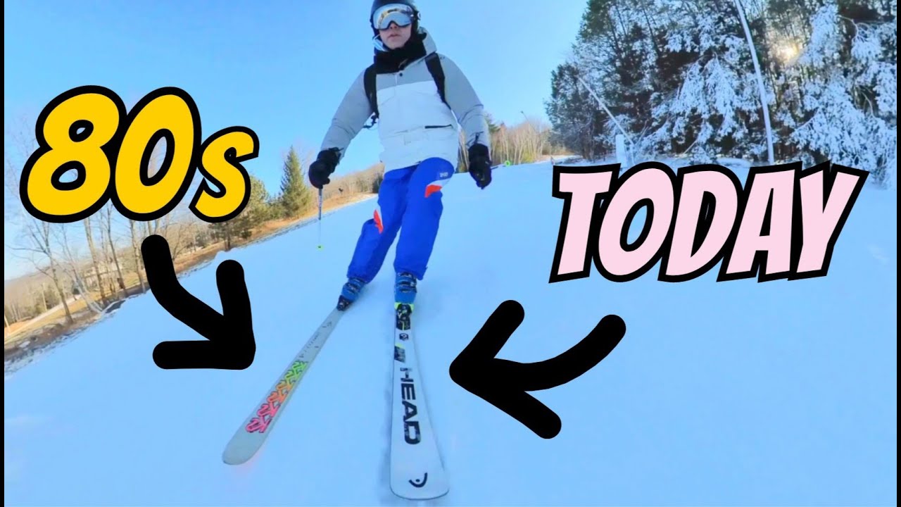 Is A Ski From The 80s Better Than Today's Skis? - YouTube