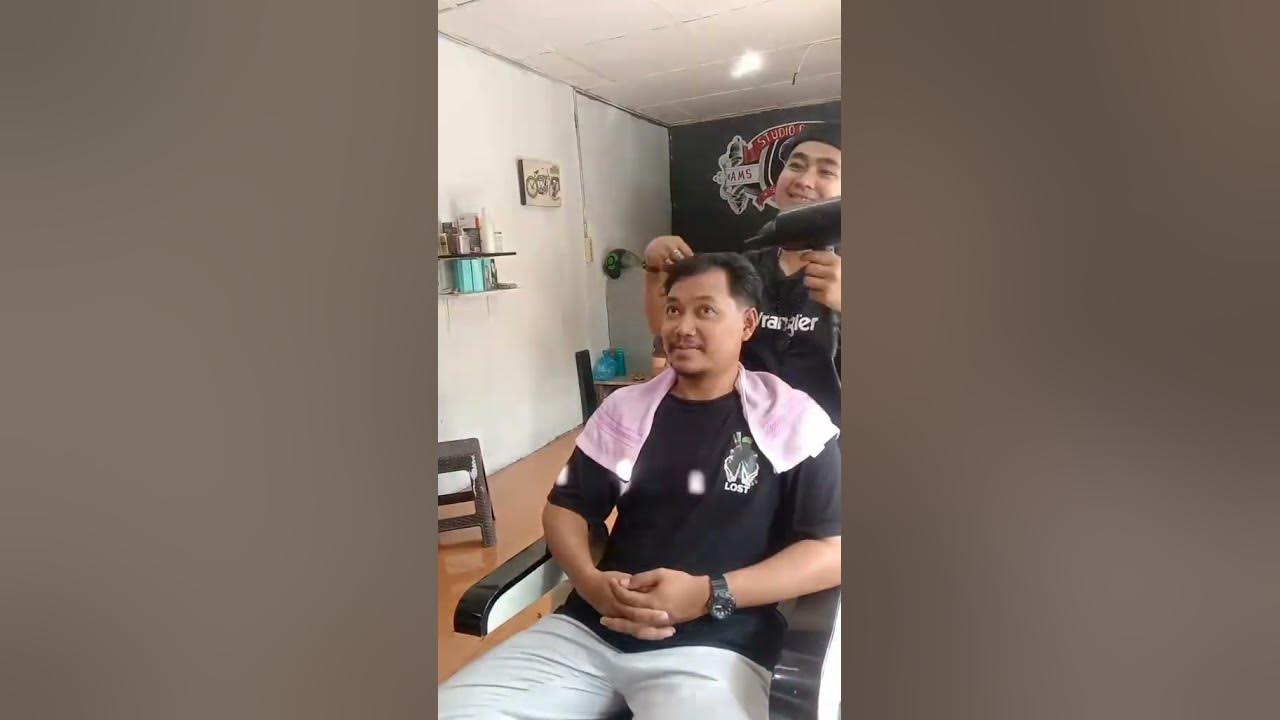 model rambut Jidat M - YouTube