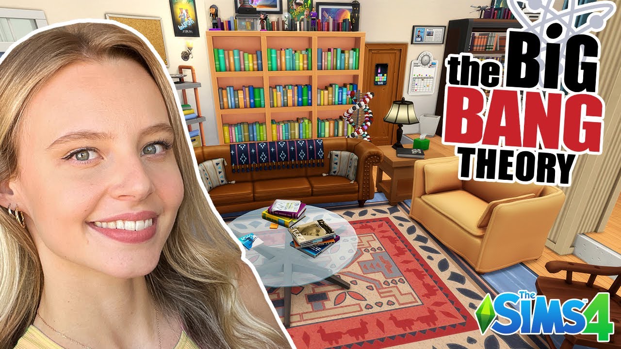 I built Sheldon & Leonard's apartment from Big Bang Theory in The Sims ...