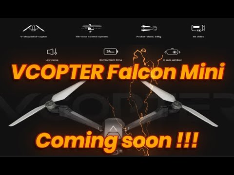 COMING SOON: VCOPTER Falcon Mini from ZeroZero Robotics - YouTube
