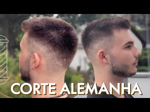 CORTE MASCULINO ALEMANHA - Tutorial, Passo a Passo, männlicher Schnitt ...