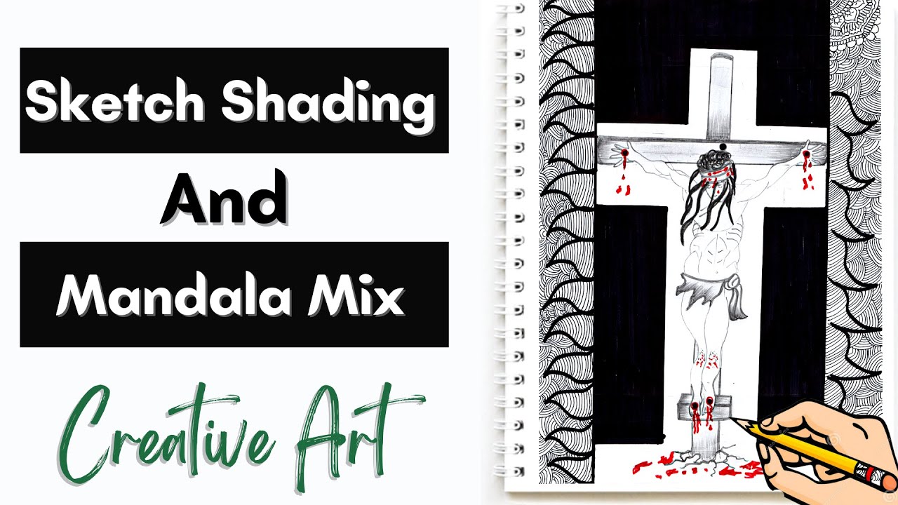 Sketch Drawing of Lord Jesus | How to draw || EGA || - YouTube