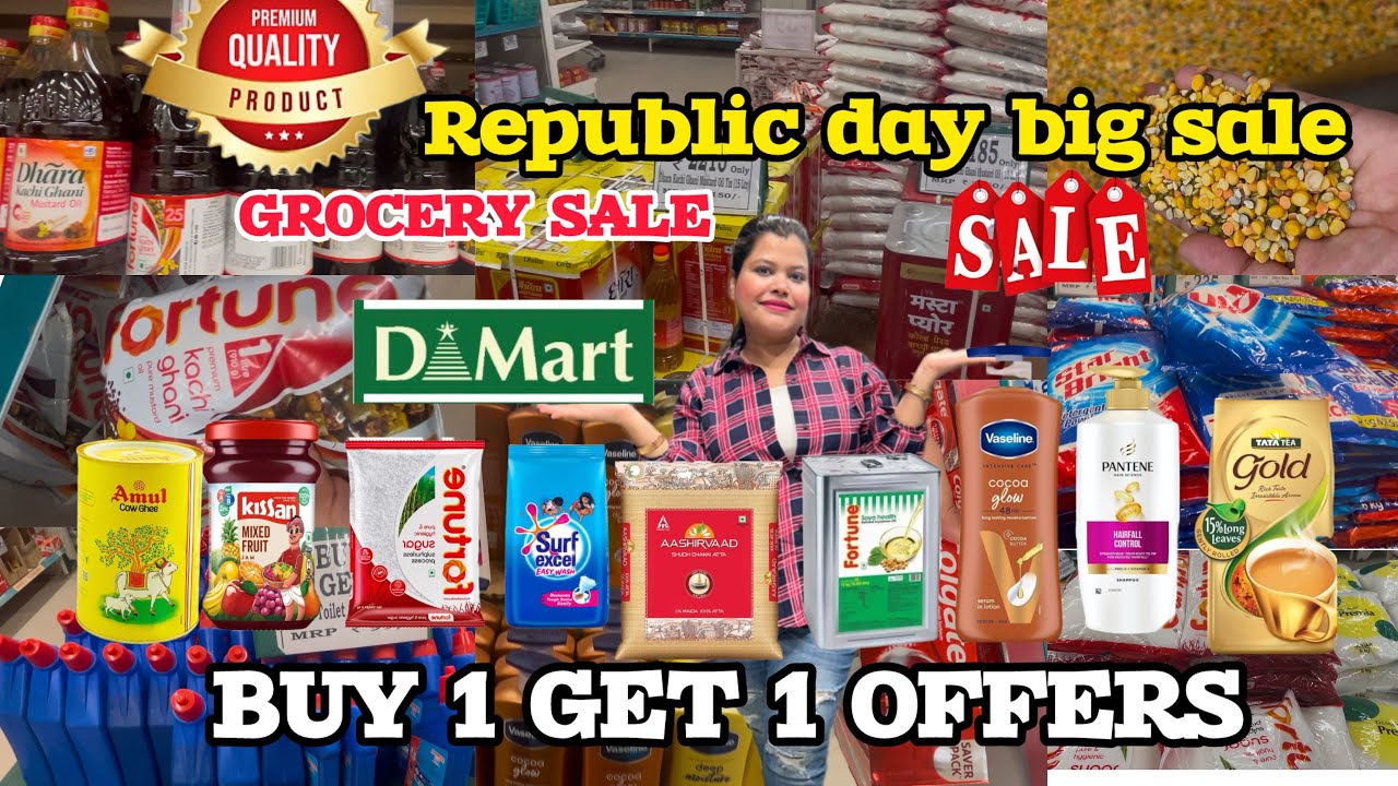 Dmart Republic day grocery offers Dmart🛍️|grocery sale in Dmart | Dmart ...