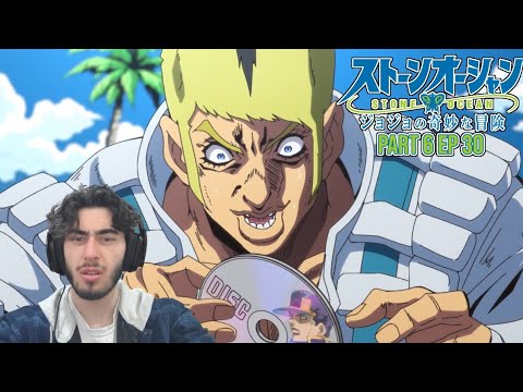 SNAILS??? | JJBA Part 6: Stone Ocean Ep 30 | REACTION - YouTube