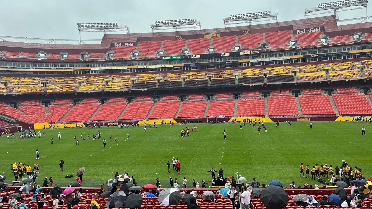 FEDEX STADIUM 🏈🔥 11U Flag Football Game - Matoaca Indians VS Salem Cowboys 2023 - YouTube