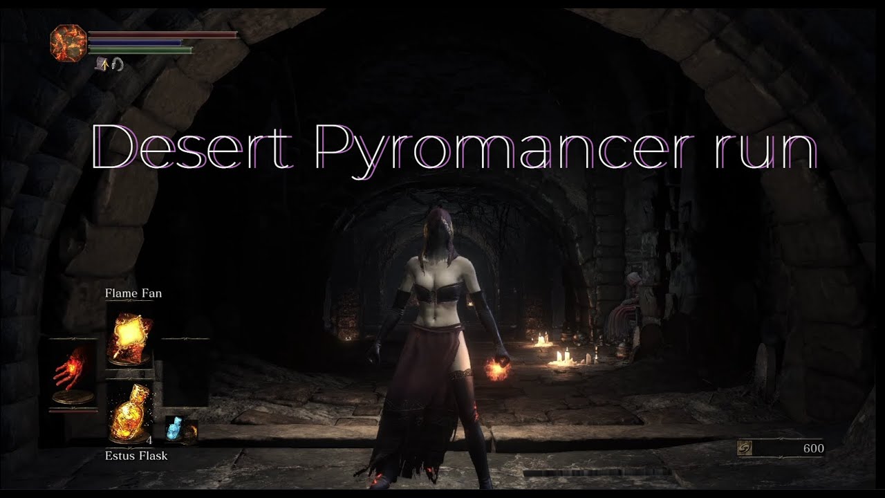 Desert Pyromancer run part 1 - YouTube
