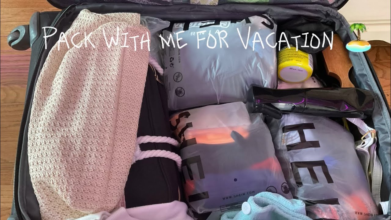 Pack With me for VACA 🏝️ - YouTube