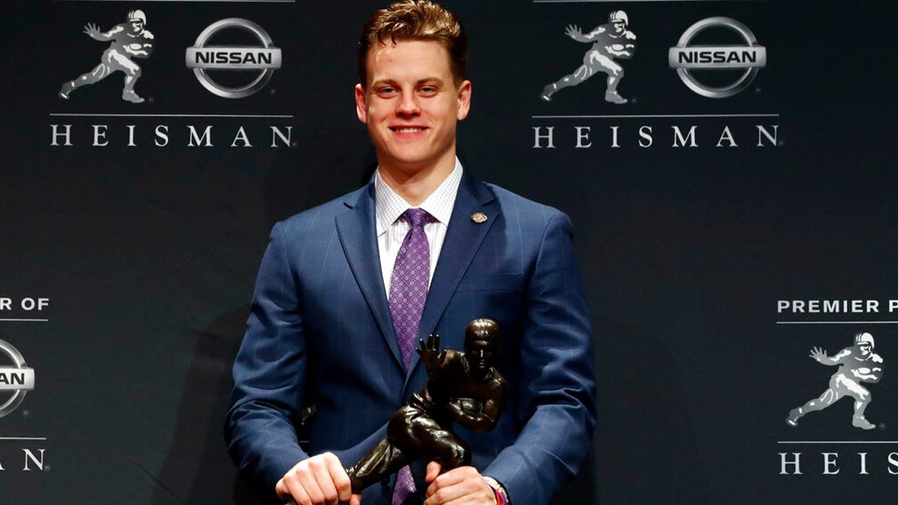 Joe Burrow’s Heisman speech spurs thousands of dollars in donations for ...
