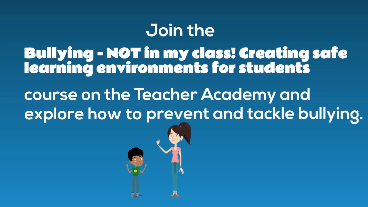 Bullying - NOT in my class! - Teacher Academy Online Course - YouTube