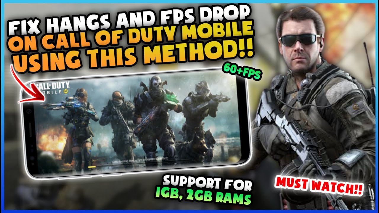 FIX CALL OF DUTY MOBILE FPS DROP and HANGING ISSUES || For All Seasons ...