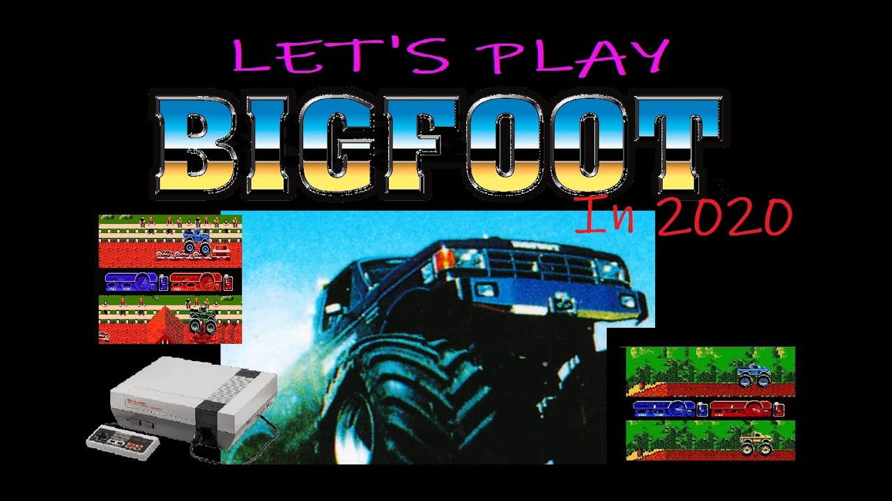 Let's Play Bigfoot 2020, on an actual NES - YouTube