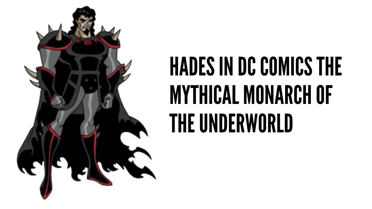 Hades in DC Comics The Mythical Monarch of the Underworld - YouTube