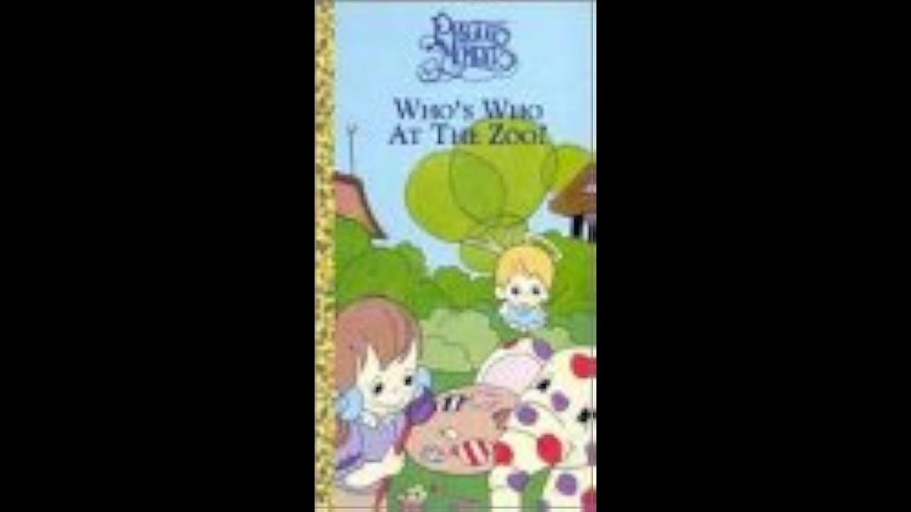 Opening & Closing To Precious Moments: Who's Who At The Zoo? 1998 VHS ...