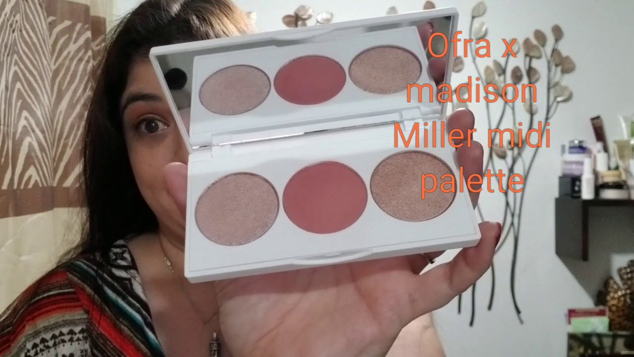Ofra x Madison Miller Miller squad midi palette - YouTube