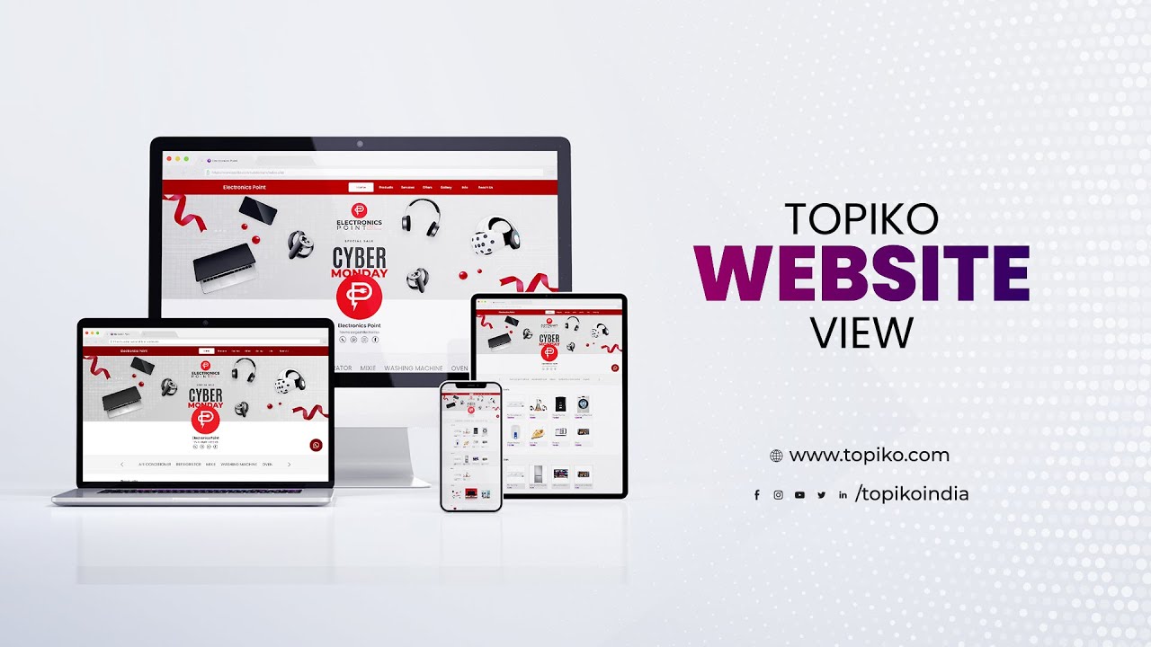 Topiko - Website View - YouTube