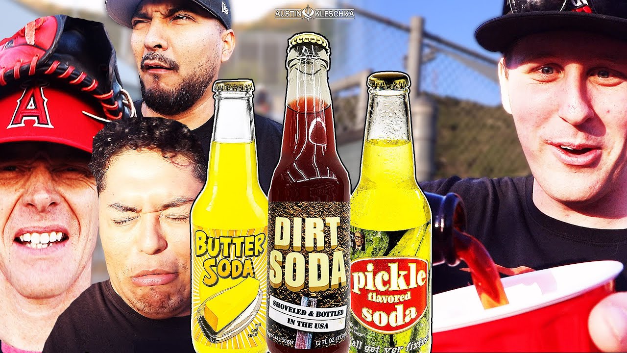 SOFTBALL CREW DRINKS DISGUSTING SODAS! | Kleschka Vlogs - YouTube