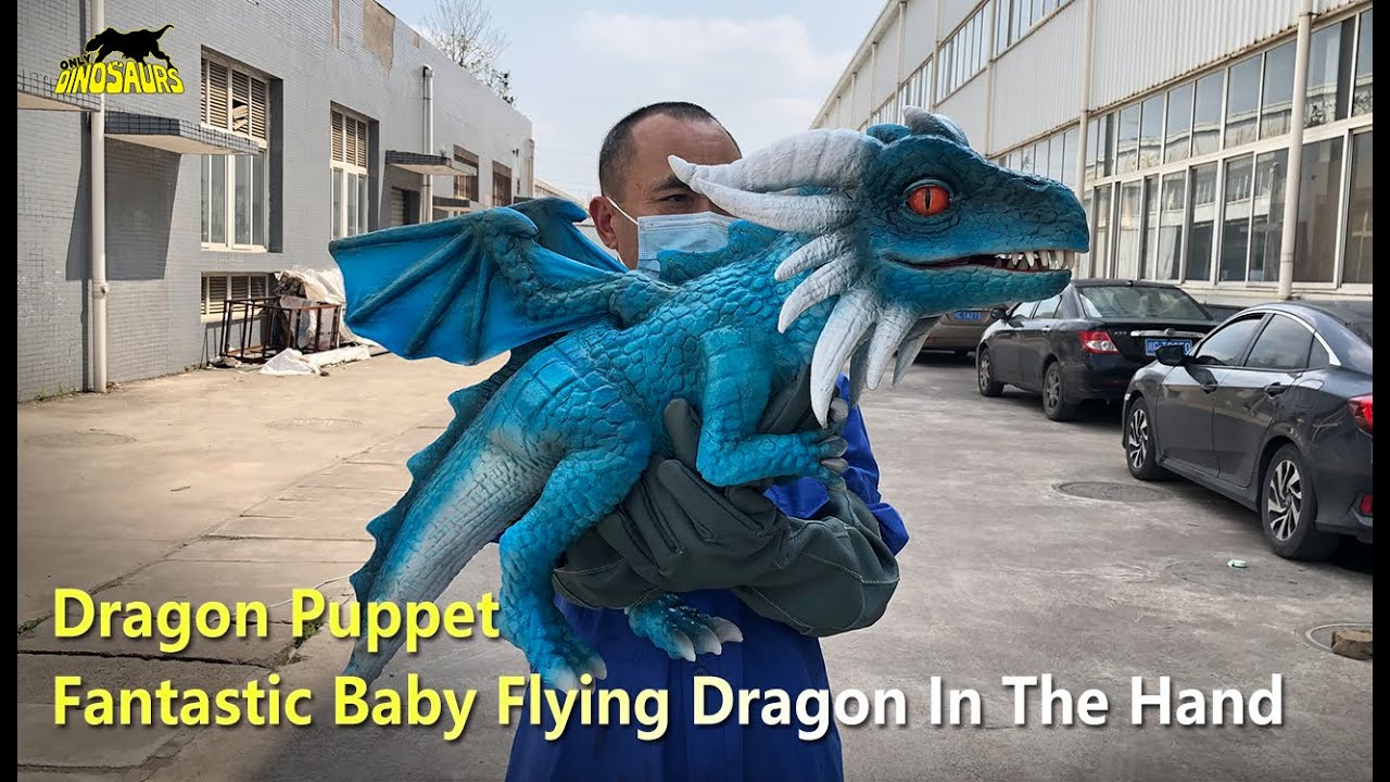 Fantastic Baby Flying Dragon In The Hand 丨 Dragon Puppet - YouTube