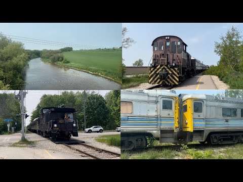 Train Ride on the Waterloo Central Rail through St. Jacobs - Elmira ...