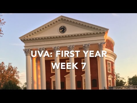 UVA: First Year Week 7 - YouTube