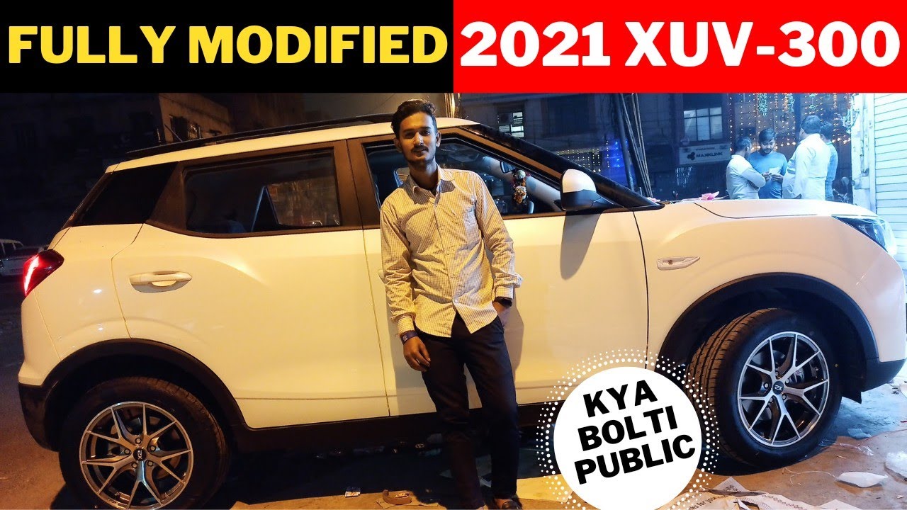 💥 2021 XUV300 Fully Modified | XUV300 W6 Detail Video | Price | Android ...