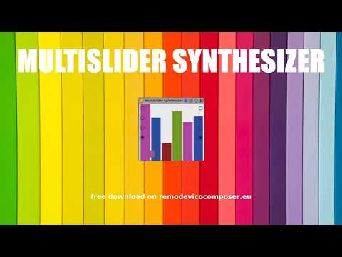 Multislider Synthesizer