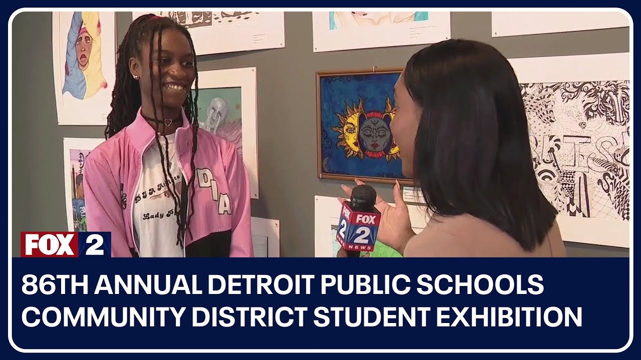 Stunning works unveiled at 86th Annual Detroit Public Schools Community ...