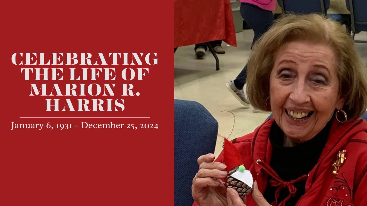 Celebrating the Life of Marion R. Harris - YouTube