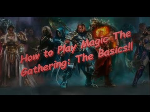 How to Play Magic The Gathering: The Basics!! - YouTube