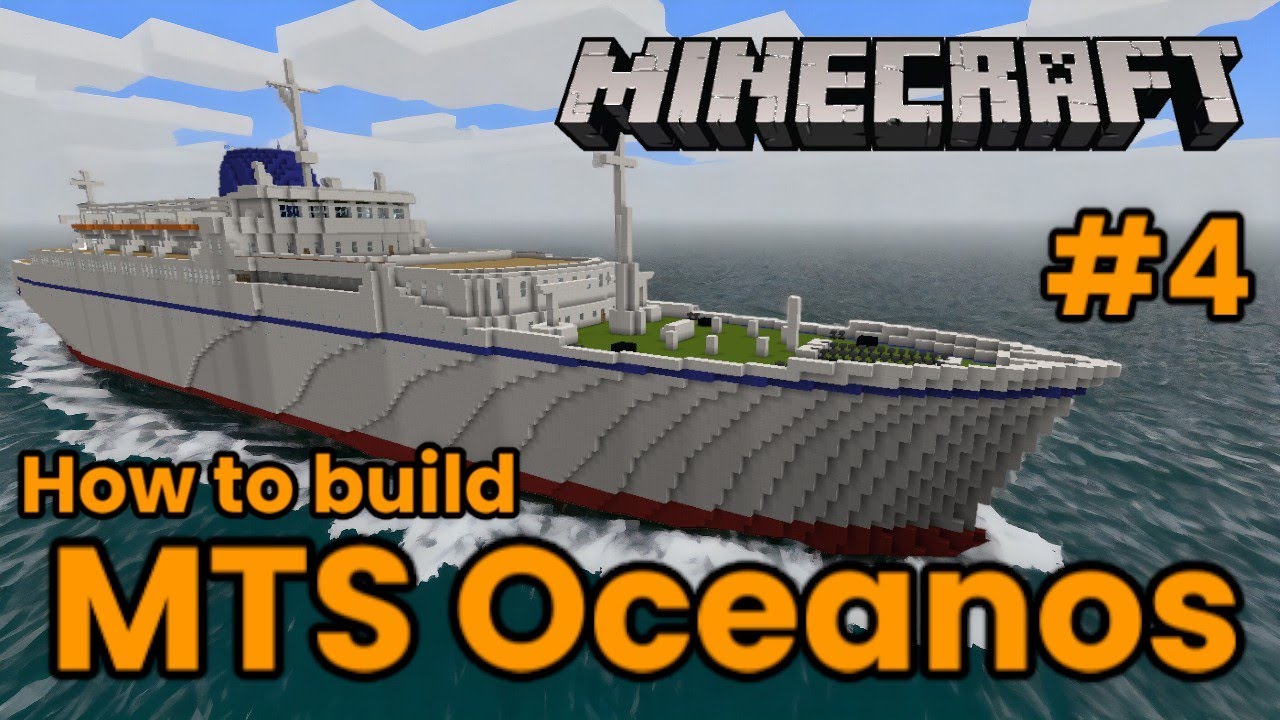 MTS Oceanos, Minecraft tutorial part 4 - YouTube