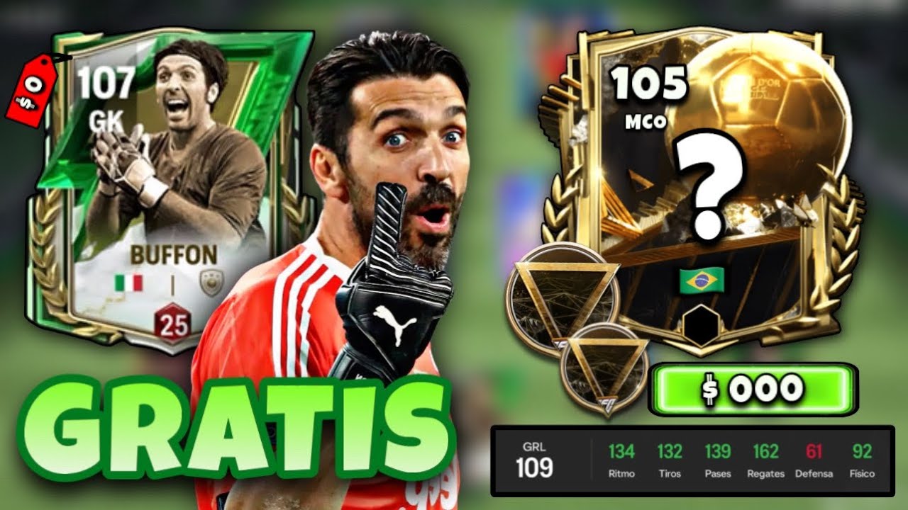 ¡VOLVIÓ LA SUERTE! 😱 EA me regala a BUFFON y JUGADOR SORPRESA 105 GRL 🤯 ...