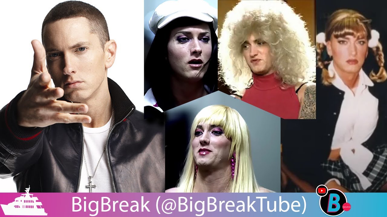 Eminem Dressed As A Woman (Britney Spears , Madonna etc.) In Music ...