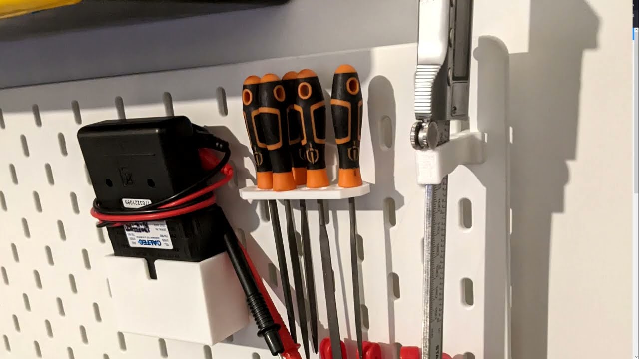 17 Skadis Pegboard Accessories you NEED in your Workshop - YouTube