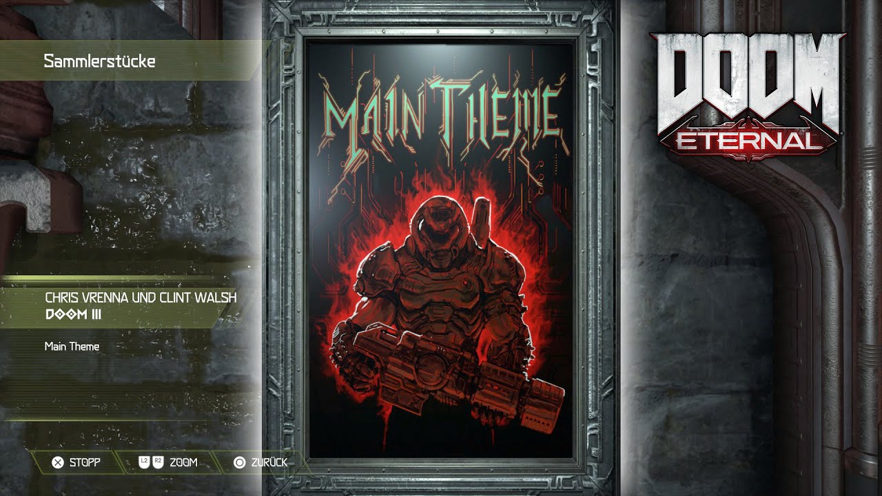 🎥 ⛤DOOM ETERNAL⛤DOOM 3 - MAIN THEME (♬SOUNDTRACK/SAMMLERSTÜCKE) - YouTube