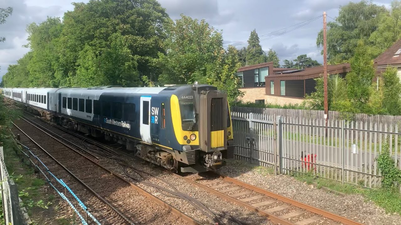 Class 444 Desiro | 444023 + 444031 | South Western Railway - YouTube